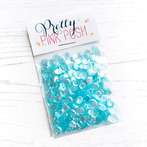 Pretty Pink Posh Aqua Shimmer Confetti – Simon Says Stamp
