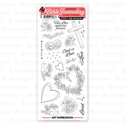 Art Impressions His Love Bible Journaling Stamps 6150 – Simon Says Stamp