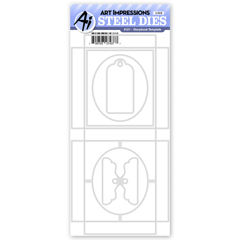Art Impressions Storybook Template Dies 6121 – Simon Says Stamp