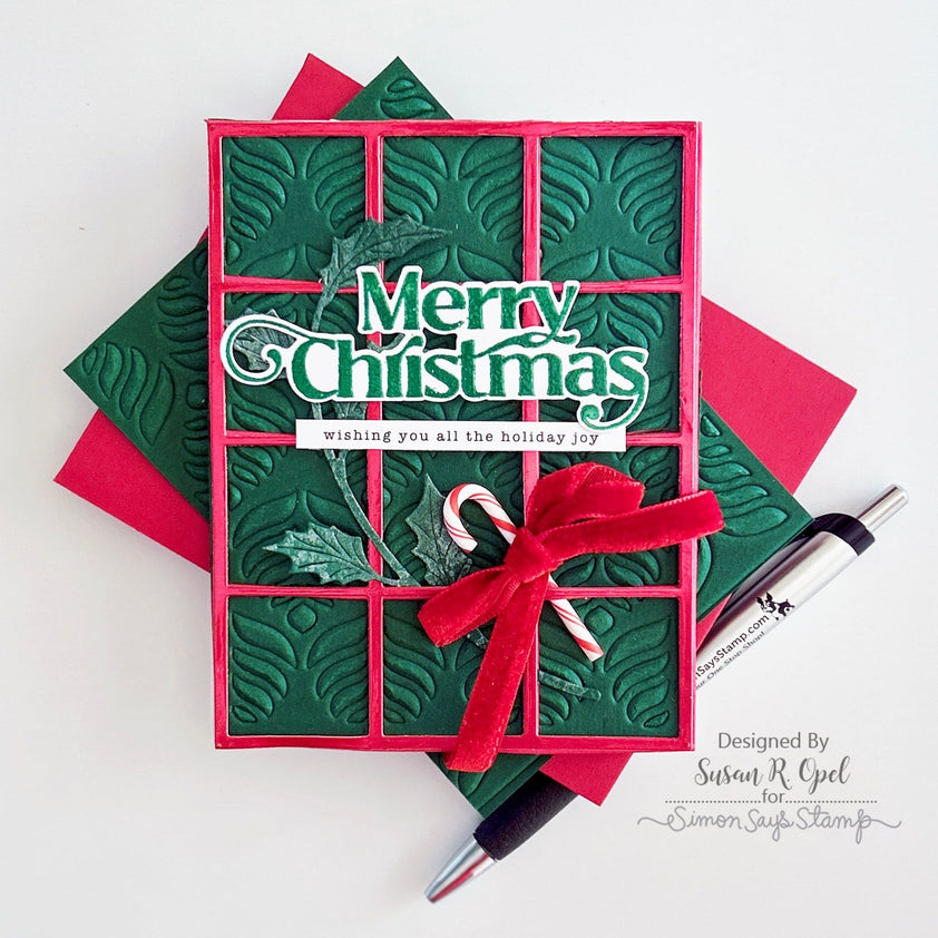 Simon Says Stamp Artwork Grid Plate Wafer Die s838 Stamptember