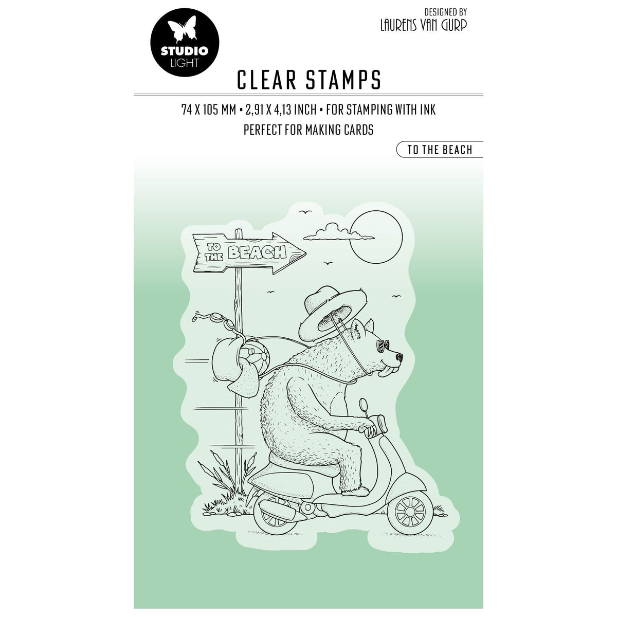 Studio Light To The Beach Clear Stamp bl-es-stamp456* – Simon Says Stamp