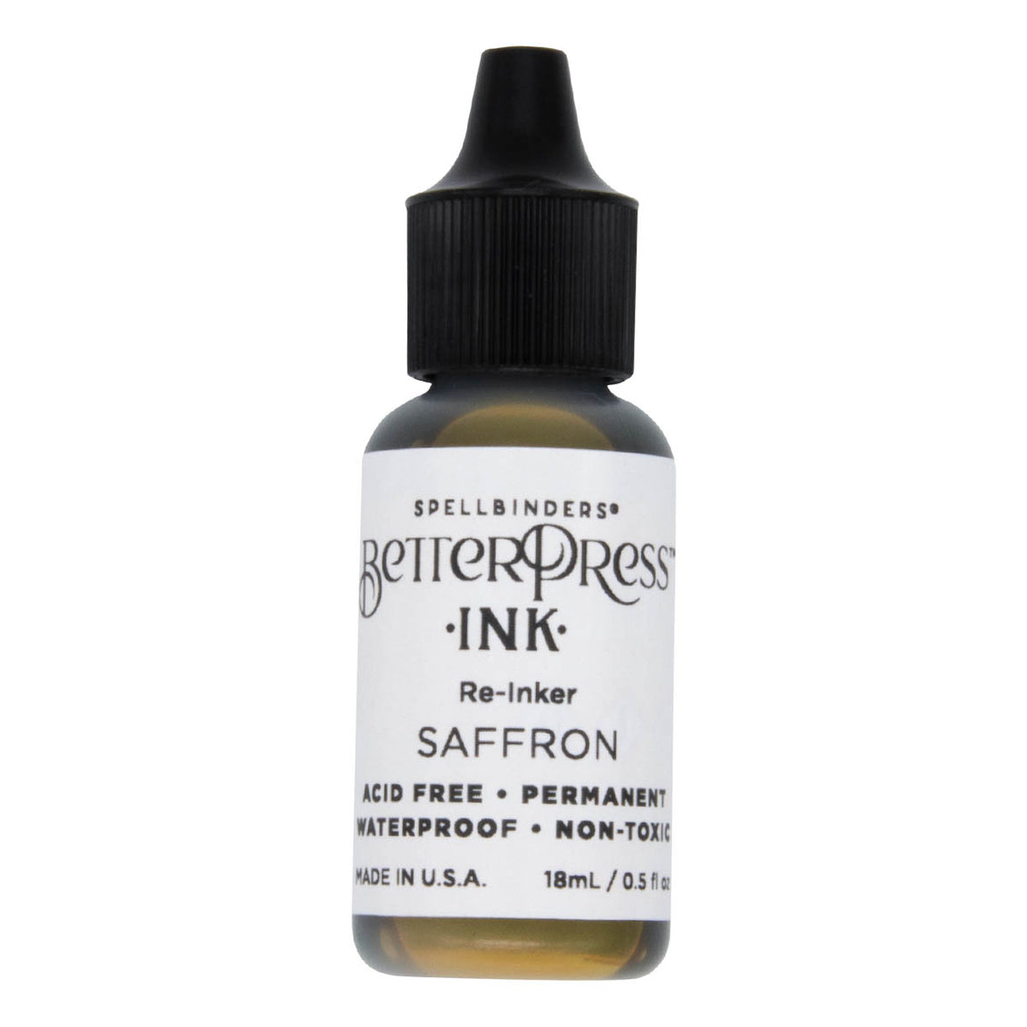 Spellbinders BetterPress Ink Reinker Saffron BPI-006 – Simon Says Stamp