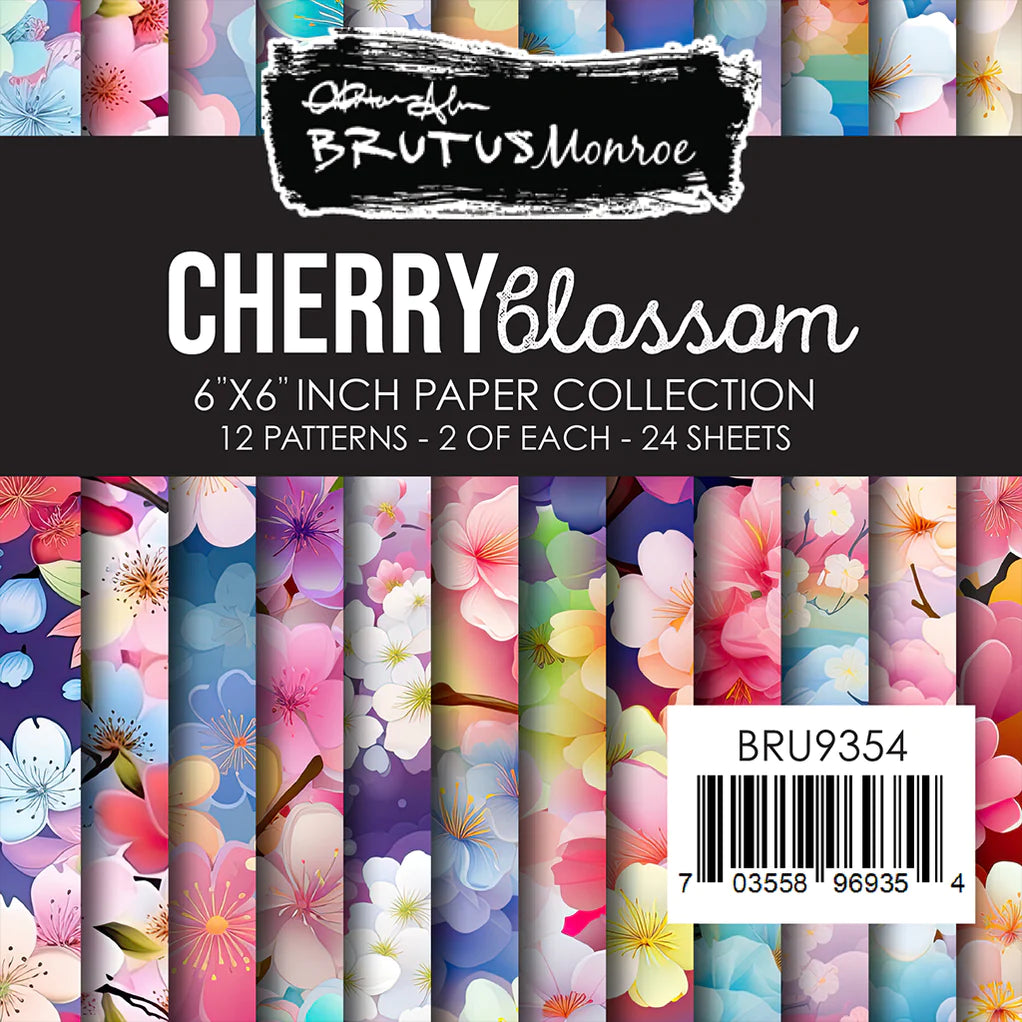Brutus Monroe Cherry Blossom 6x6 Paper Pad bru9354* – Simon Says Stamp