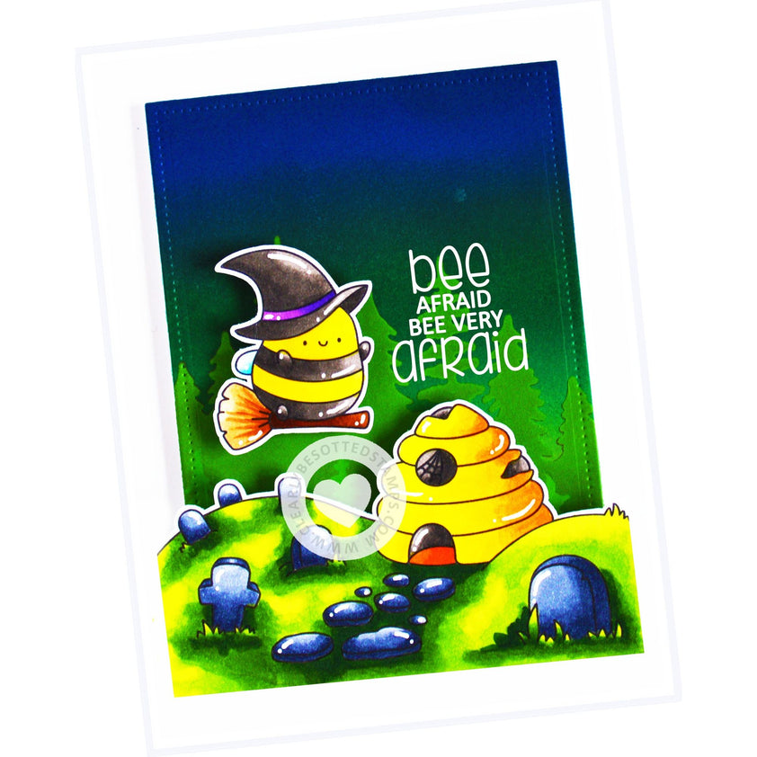 Clearly Besotted Bee Afraid Clear Stamps – Simon Says Stamp