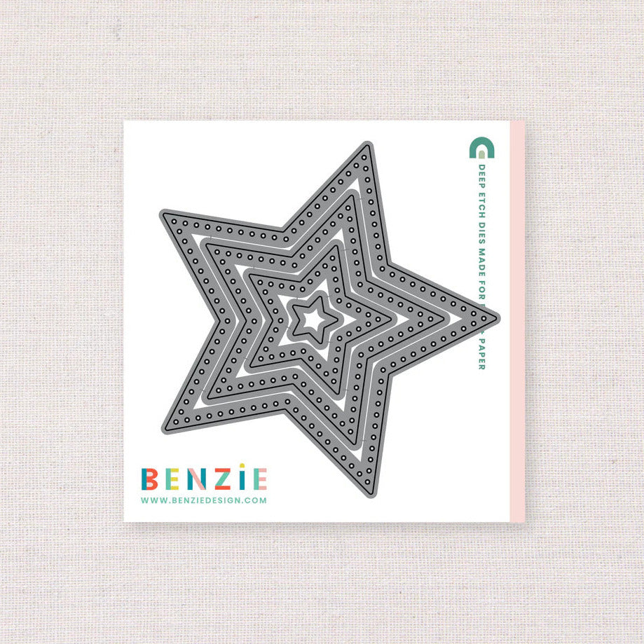 Benzie Design Stitchable Nesting Stars Deep Etch Dies tded023 – Simon ...