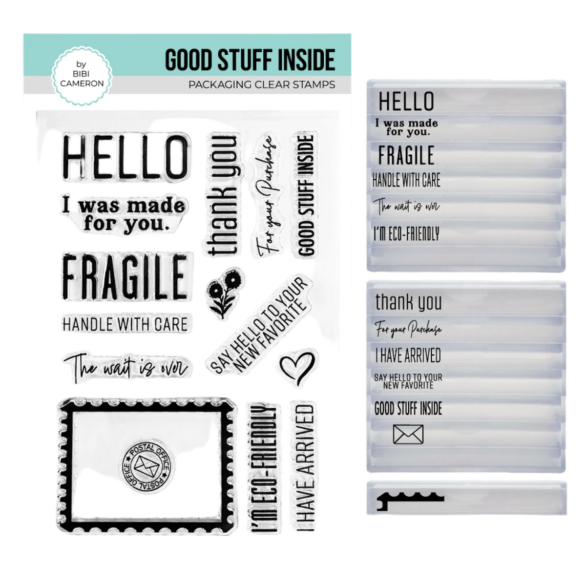 Bibi Cameron Good Stuff Inside Clear Stamps And Blocks cu-bb61793 ...