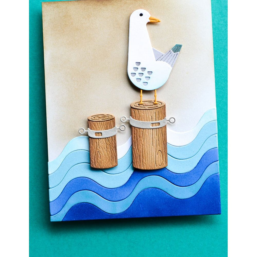 Birch Press Design Block Print Curious Seagull Dies 57625 – Simon Says ...
