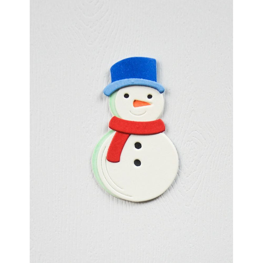 Birch Press Design Block Print Debonair Snowman Dies 57647 – Simon Says ...