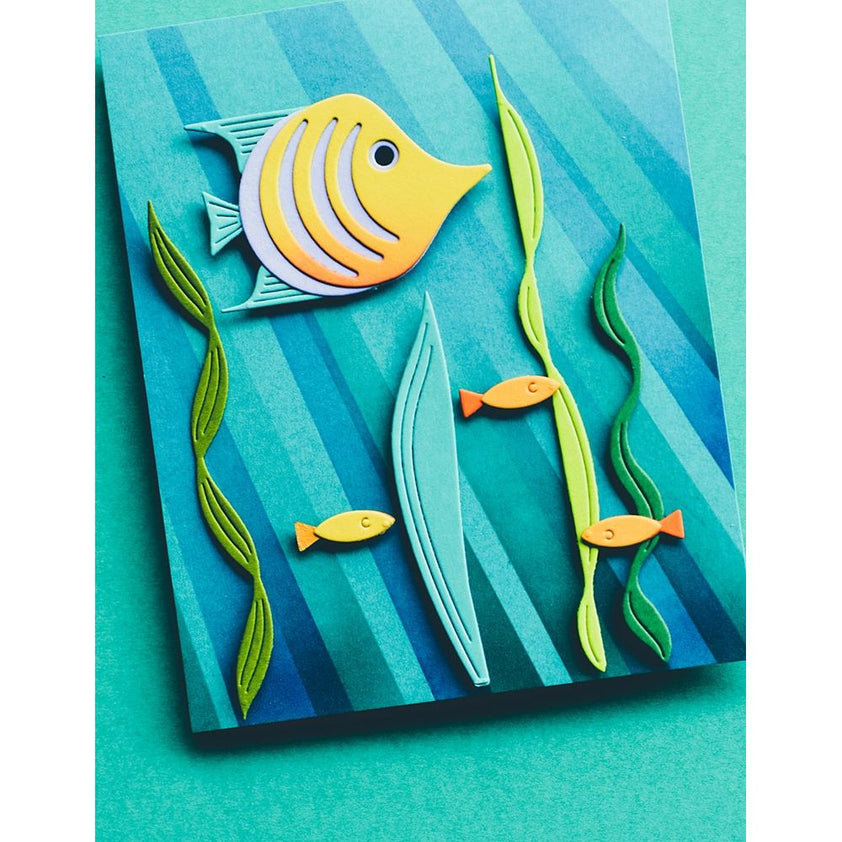 Birch Press Design Block Print Fish Die Bundle – Simon Says Stamp