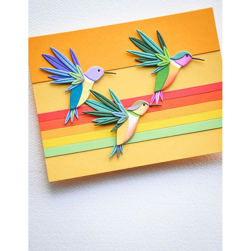 Birch Press Design Block Print Hummingbird Dies 57579 – Simon Says Stamp