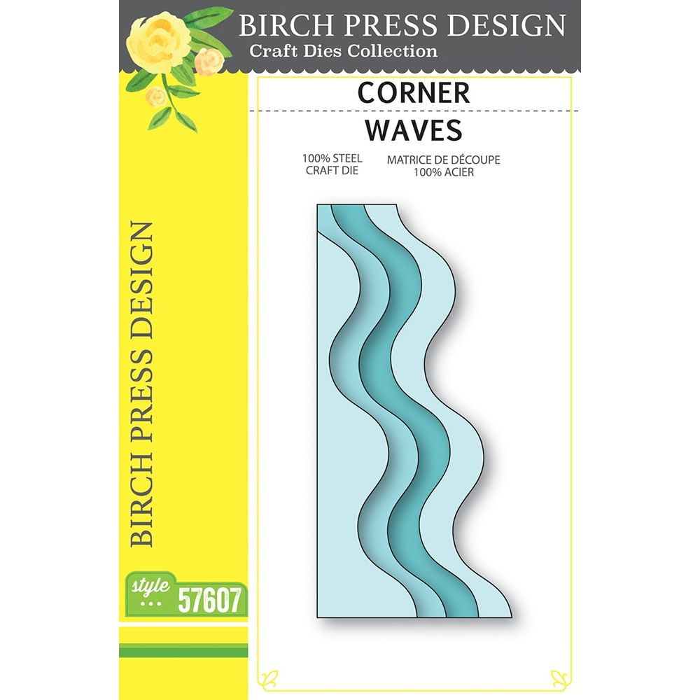 Birch Press Design Corner Waves Dies 57607 – Simon Says Stamp