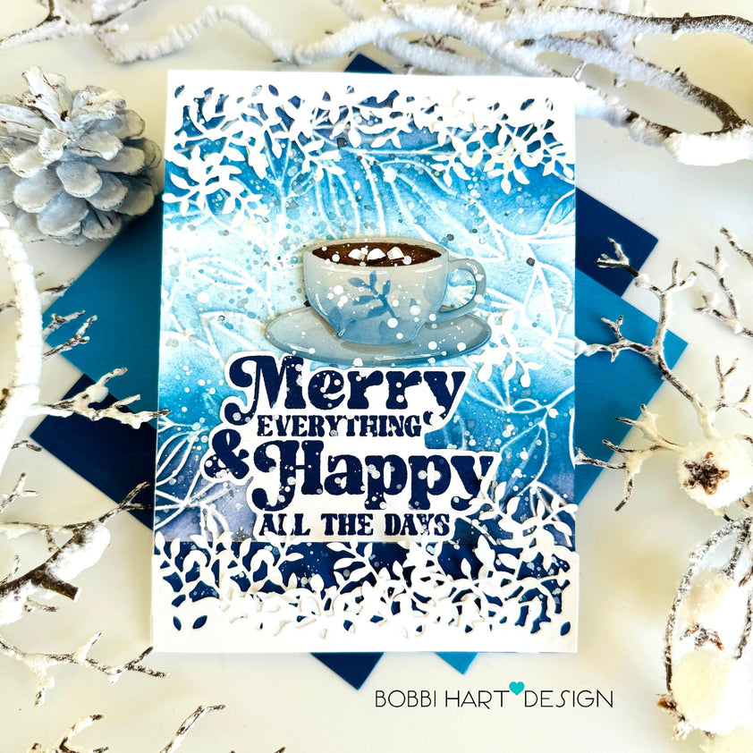 Simon Says Stamp Birthday Coffee Wafer Dies 1188sd Sweet Wishes