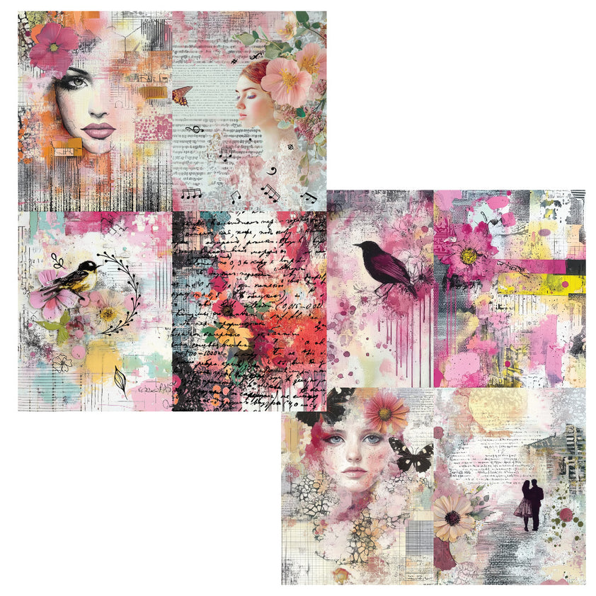 Brutus Monroe Art Journal 1 DuoFoil Sheets bru0211 – Simon Says Stamp