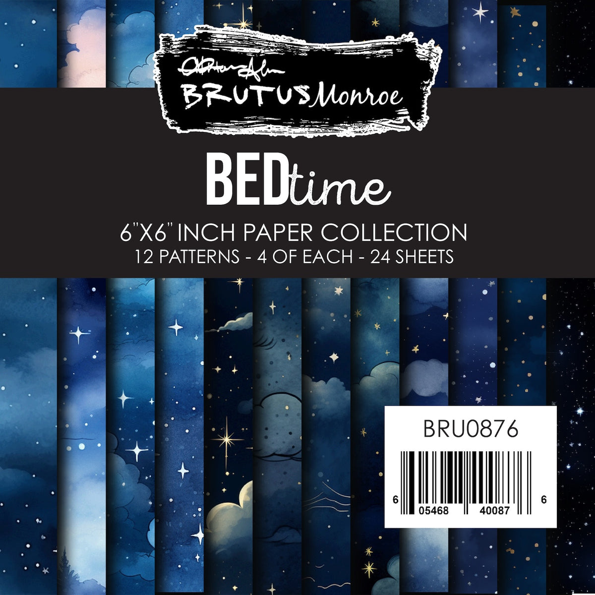 Brutus Monroe Bedtime 6x6 Paper Pad bru0876 – Simon Says Stamp