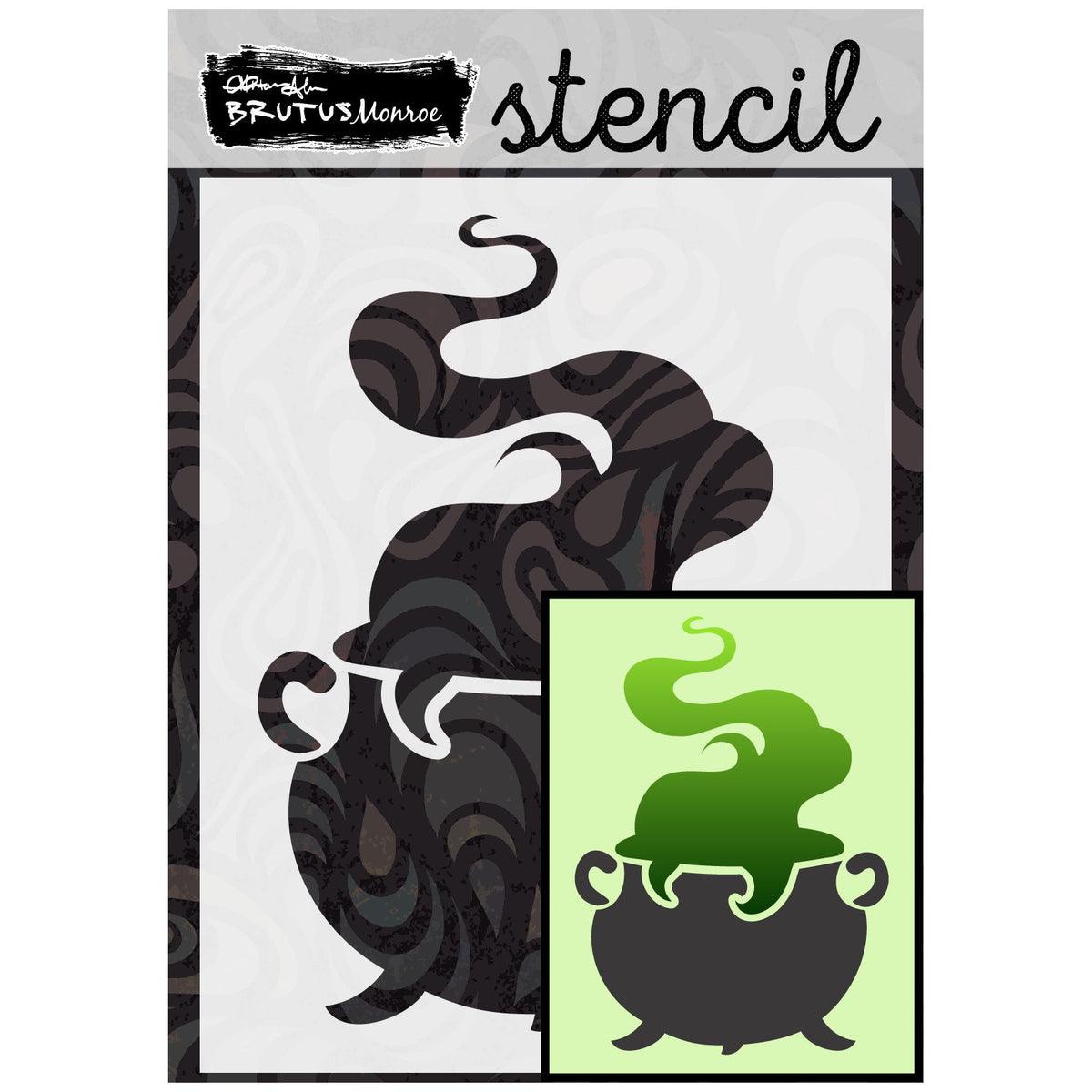 Brutus Monroe Witch's Brew A2 Stencil bru9482 – Simon Says Stamp