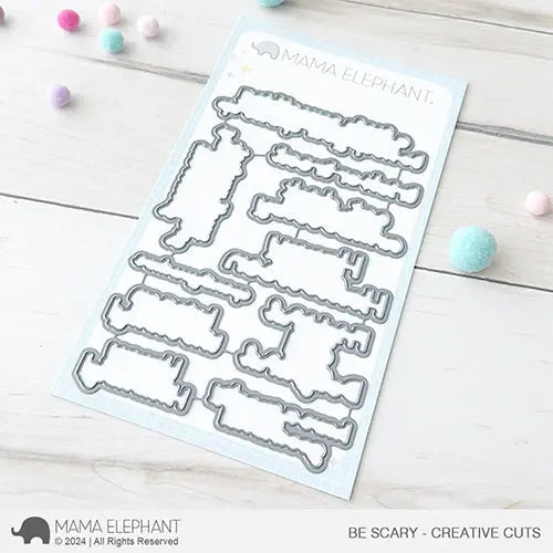 Mama Elephant Be Scary Creative Cuts Steel Dies – Simon Says Stamp