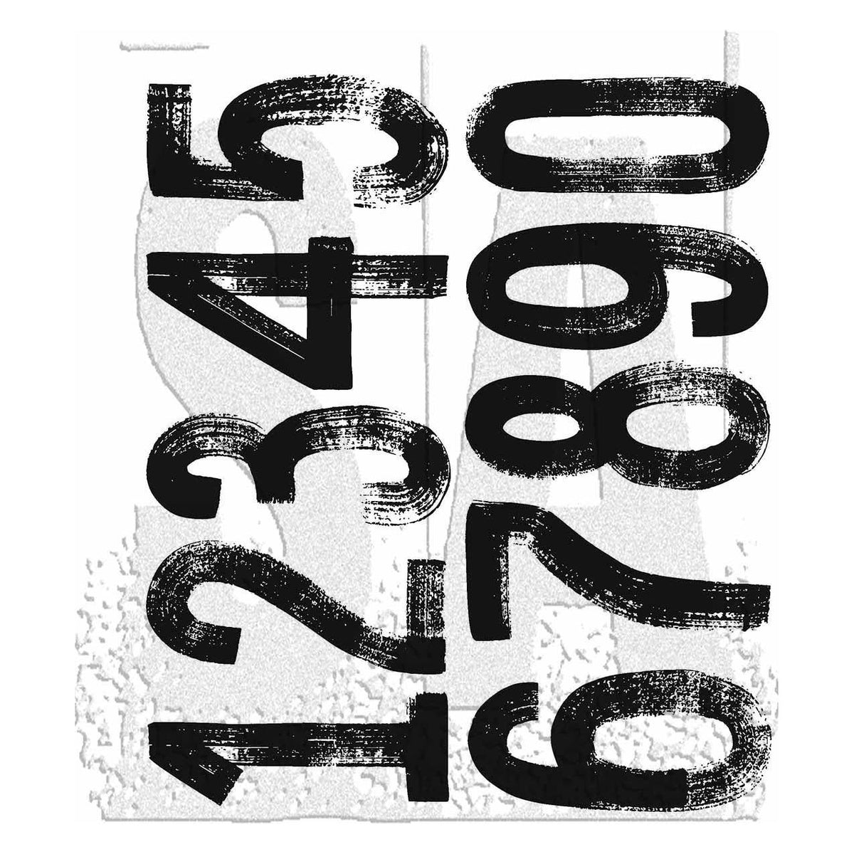 Tim Holtz Cling Rubber Stamps Paint By Number cms483 – Simon Says Stamp