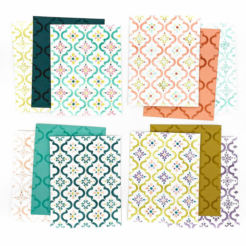 Concord & 9th Cottage Charm Stencil Pack 12305 – Simon Says Stamp