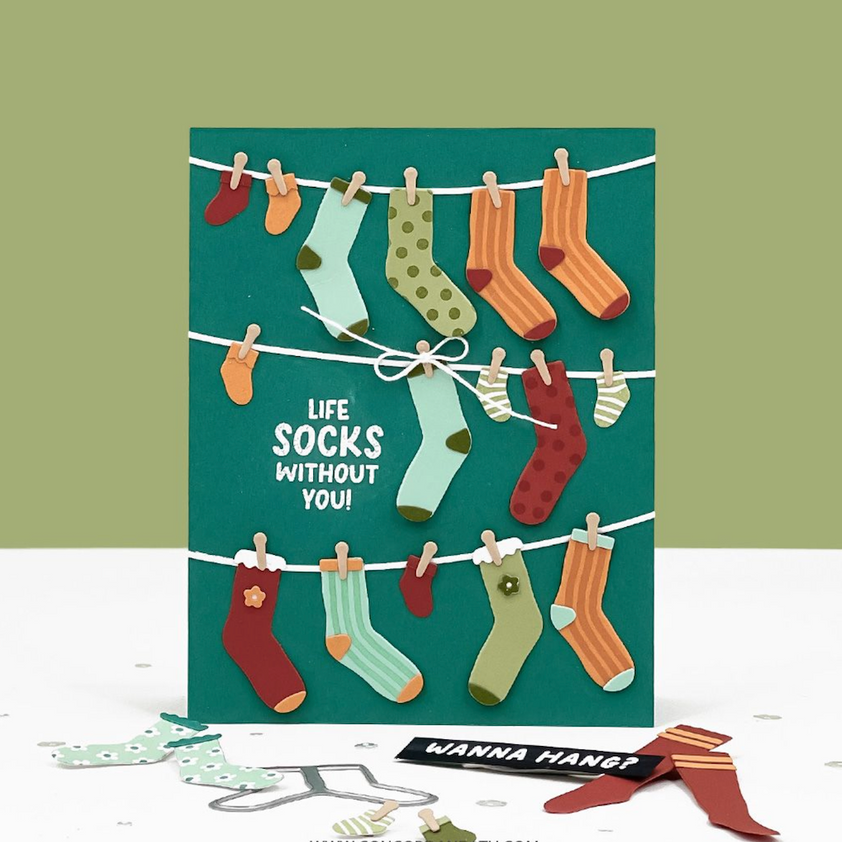Concord & 9th Cozy Toes Clear Stamp Set 12618 – Simon Says Stamp