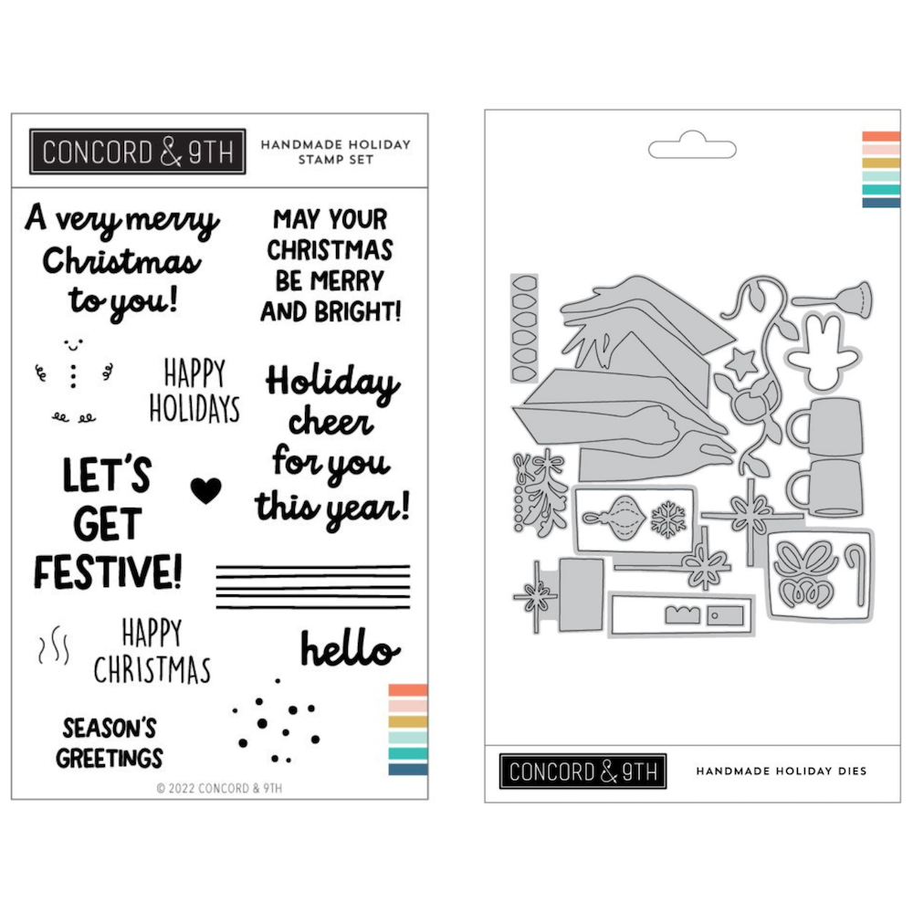 Concord & 9th Handmade Holiday Stamp and Die Bundle – Simon Says Stamp