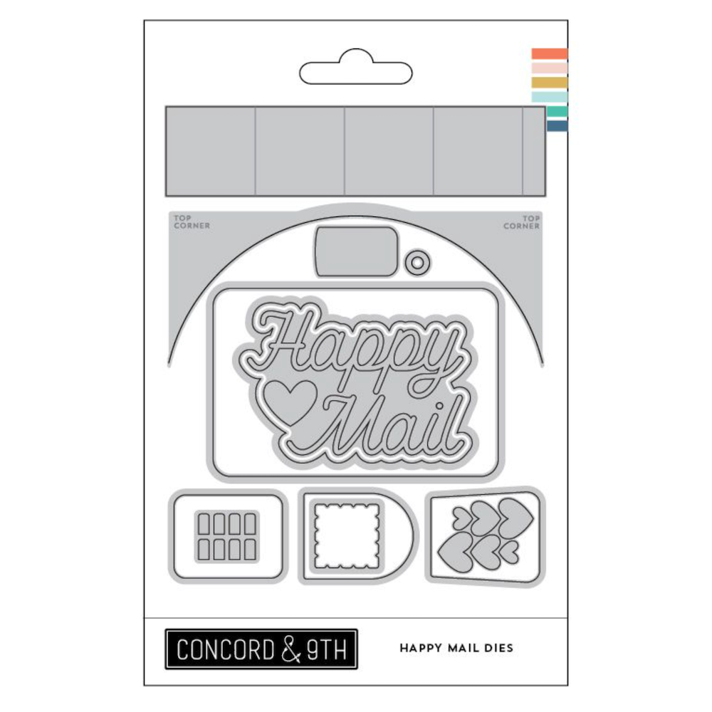 Concord & 9th Happy Mail Die Set 12409 – Simon Says Stamp