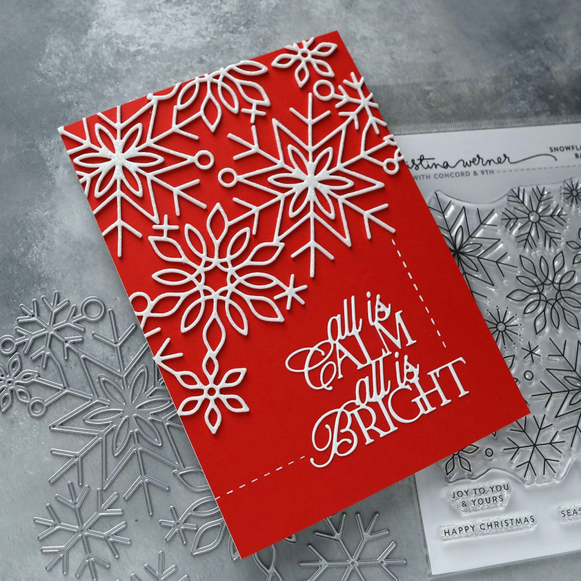 Concord & 9th Kristina Werner Calm and Bright Die Set kw1182 – Simon ...