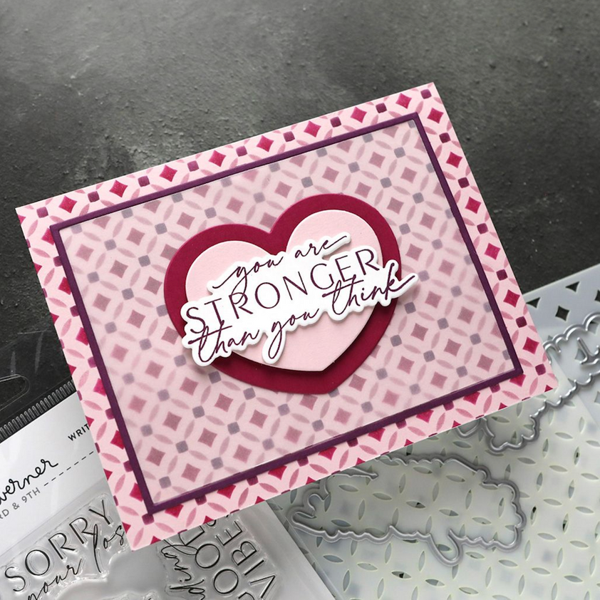 Concord & 9th Kristina Werner Florence Stencil Set kw1221 – Simon Says ...