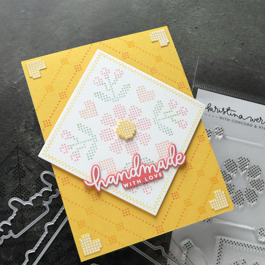Concord & 9th Kristina Werner Handmade With Love Stamps and Dies Bundl ...