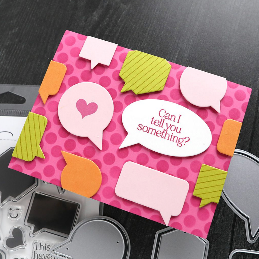 Concord & 9th Kristina Werner Just Talking Stencil Set kw1253 – Simon ...