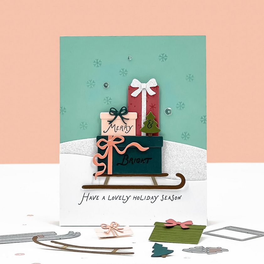 Concord & 9th Sleigh Full of Cheer Clear Stamp Set 12598 – Simon Says Stamp