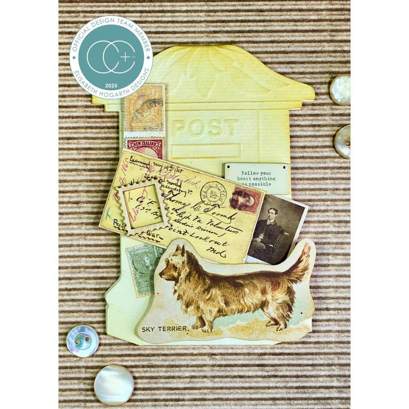 Craft Consortium The Collector Postage Rub On Transfer Sheets cerubt00 ...