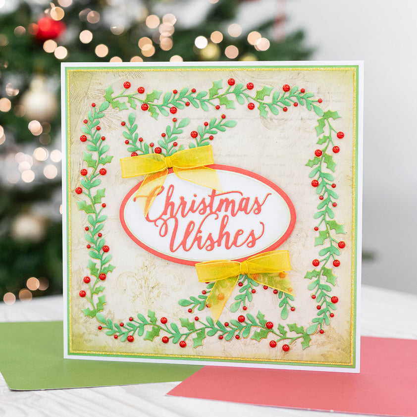 Crafter's Companion Holly And Ivy Die cc-md-edg-hoiv – Simon Says Stamp