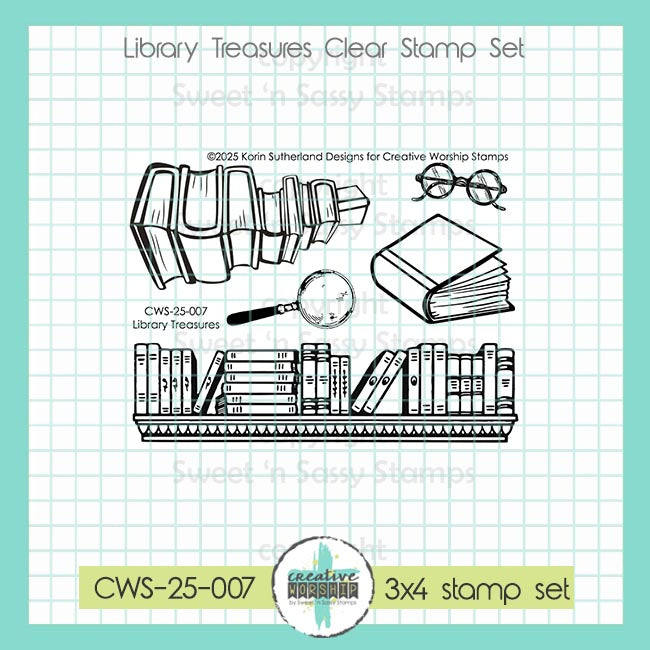 Creative Worship Library Treasures Clear Stamps cws-25-007 – Simon Says ...