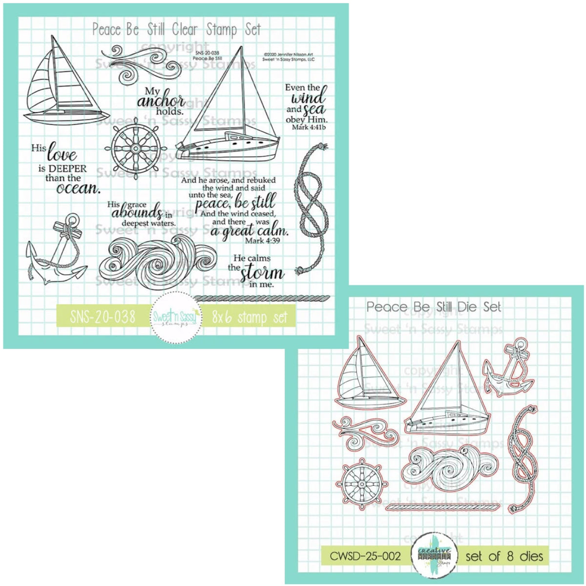 Creative Worship Peace Be Still Stamps And Dies Bundle – Simon Says Stamp