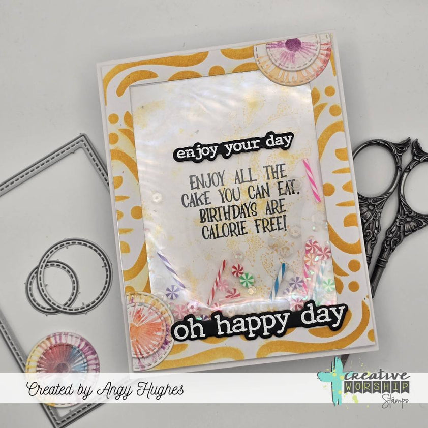 Creative Worship Typed Thoughts Dies cwsd-25-012 – Simon Says Stamp