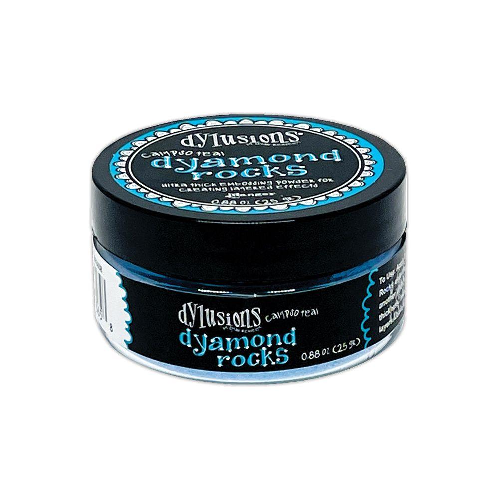 Ranger Dylusions Calypso Teal Dyamond Rocks Embossing Powder dym83658 ...