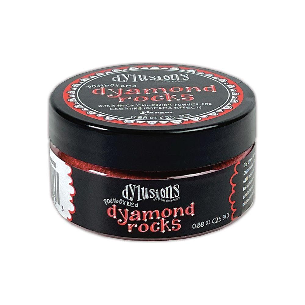 Ranger Dylusions Postbox Red Dyamond Rocks Embossing Powder dym83733 ...