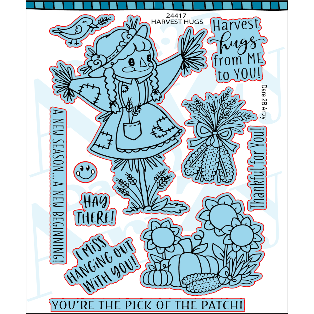 Dare 2B Artzy Harvest Hugs Die Set d252 – Simon Says Stamp