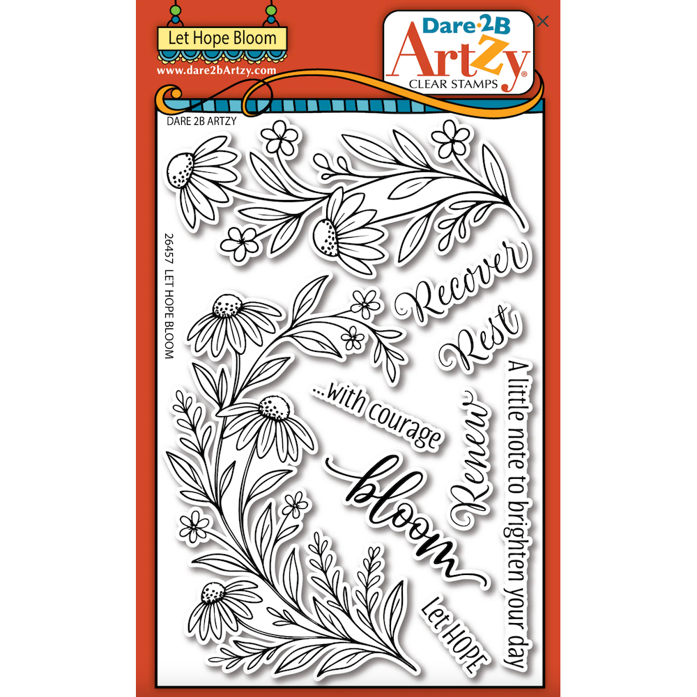 Dare 2B Artzy Let Hope Bloom Clear Stamp Set 26457 – Simon Says Stamp