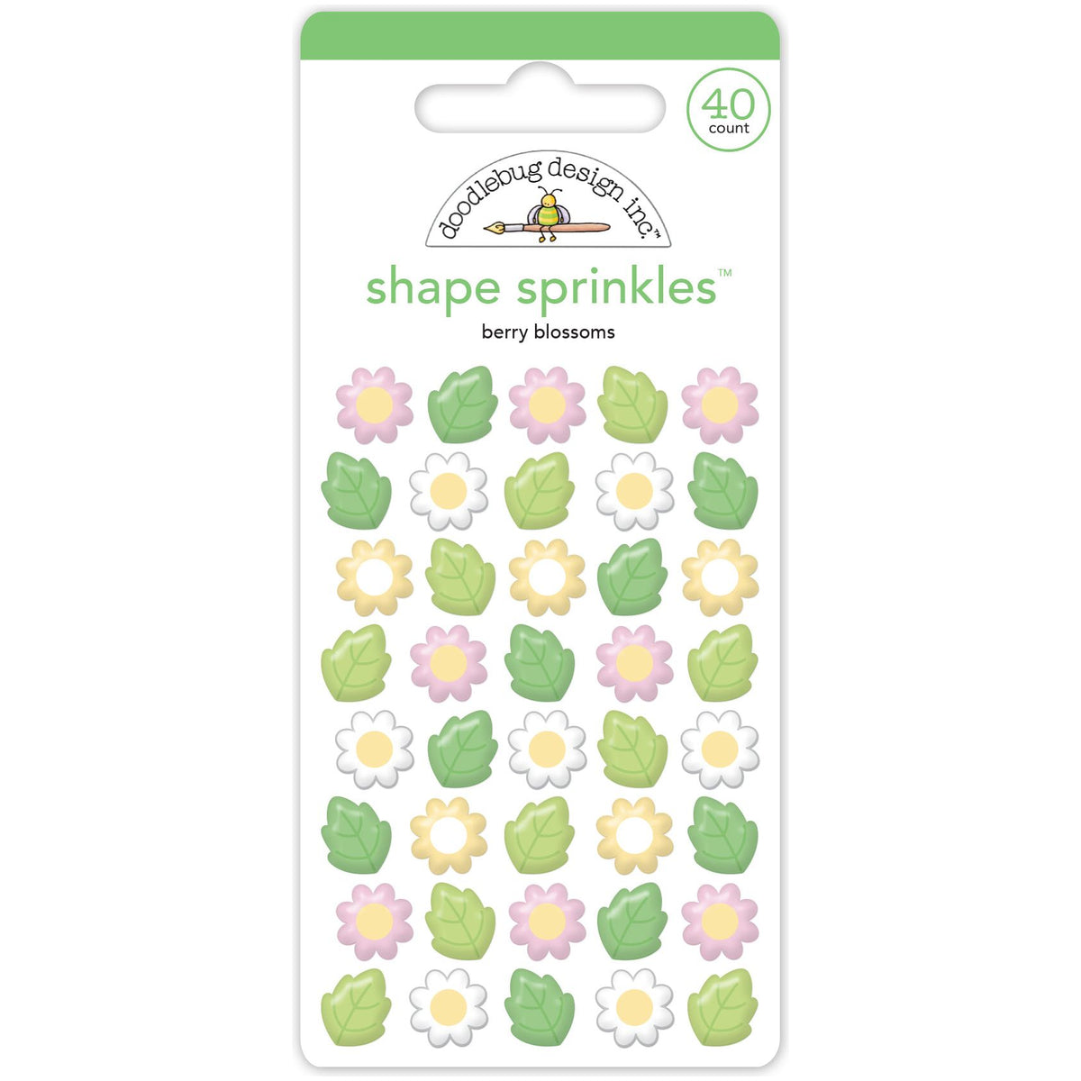 Doodlebug Berry Blossoms Shape Sprinkles 8860 – Simon Says Stamp