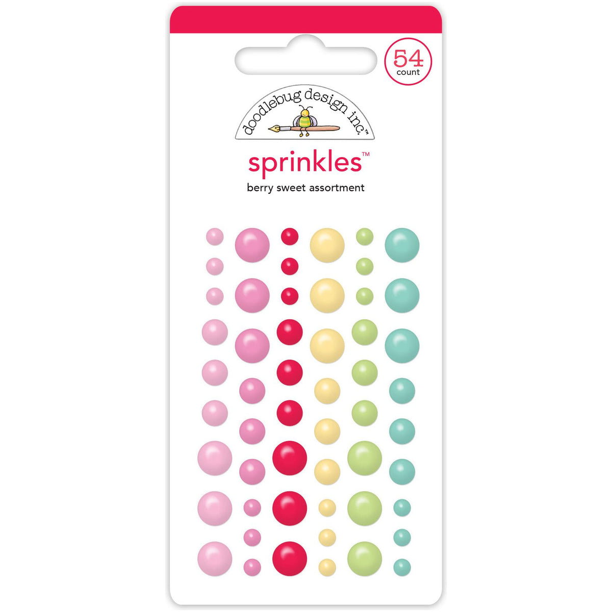 Doodlebug Berry Sweet Assortment Sprinkles 8858 – Simon Says Stamp