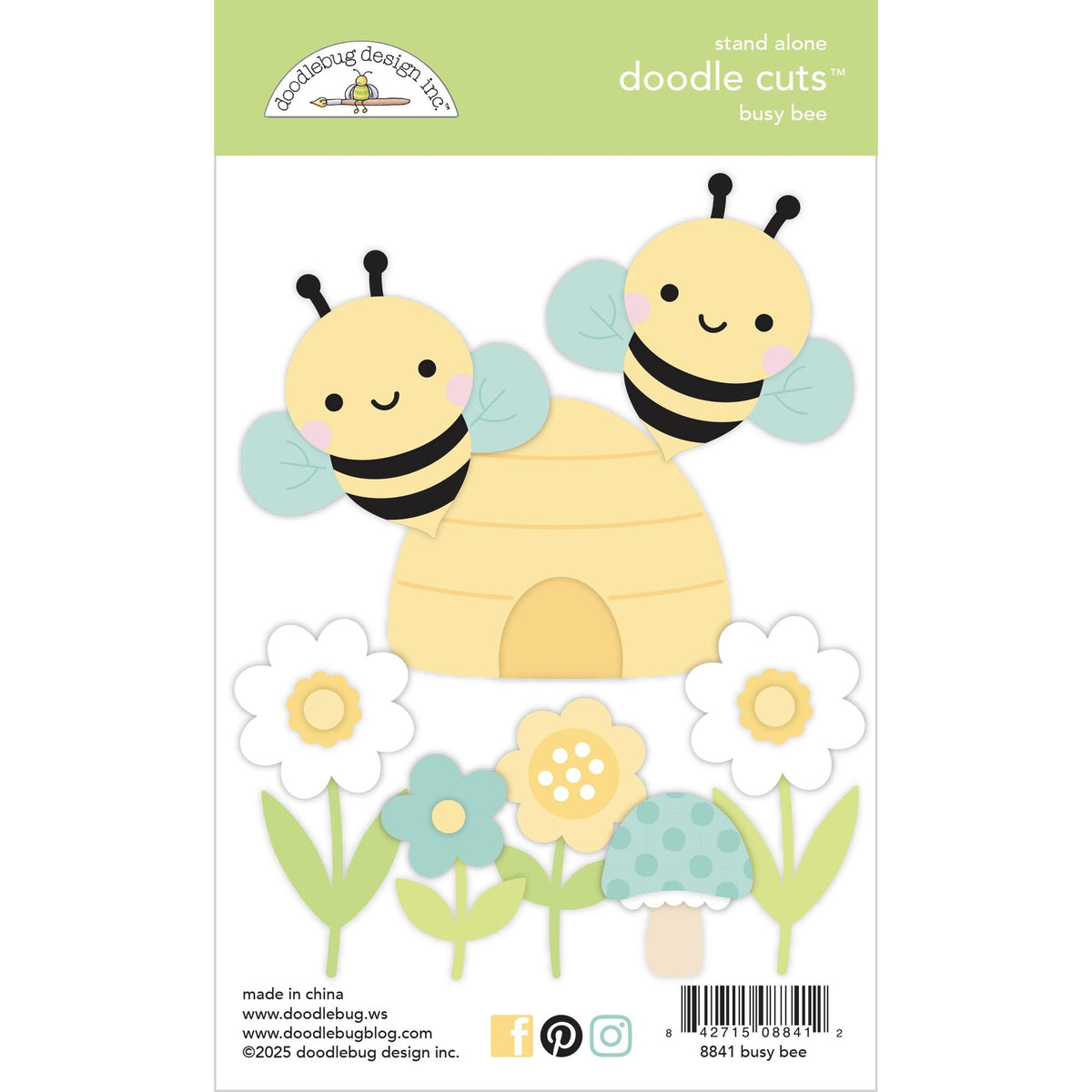 Doodlebug Busy Bee Doodle Cuts Dies 8841 – Simon Says Stamp