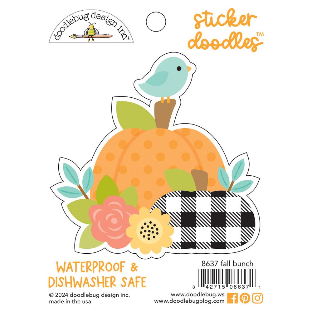 Doodlebug Fall Bunch Sticker Doodle 8637 – Simon Says Stamp