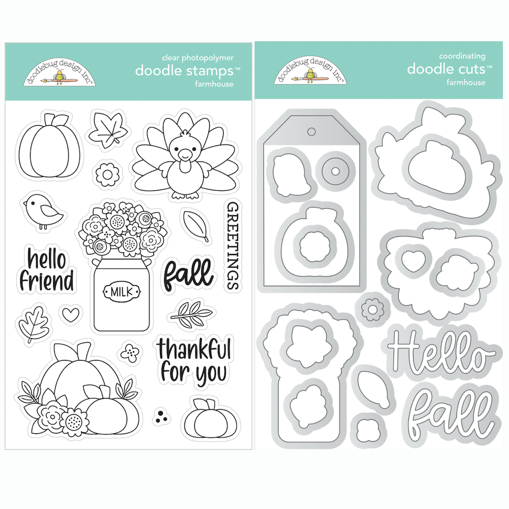 Doodlebug Farmhouse Stamps and Dies Set – Simon Says Stamp