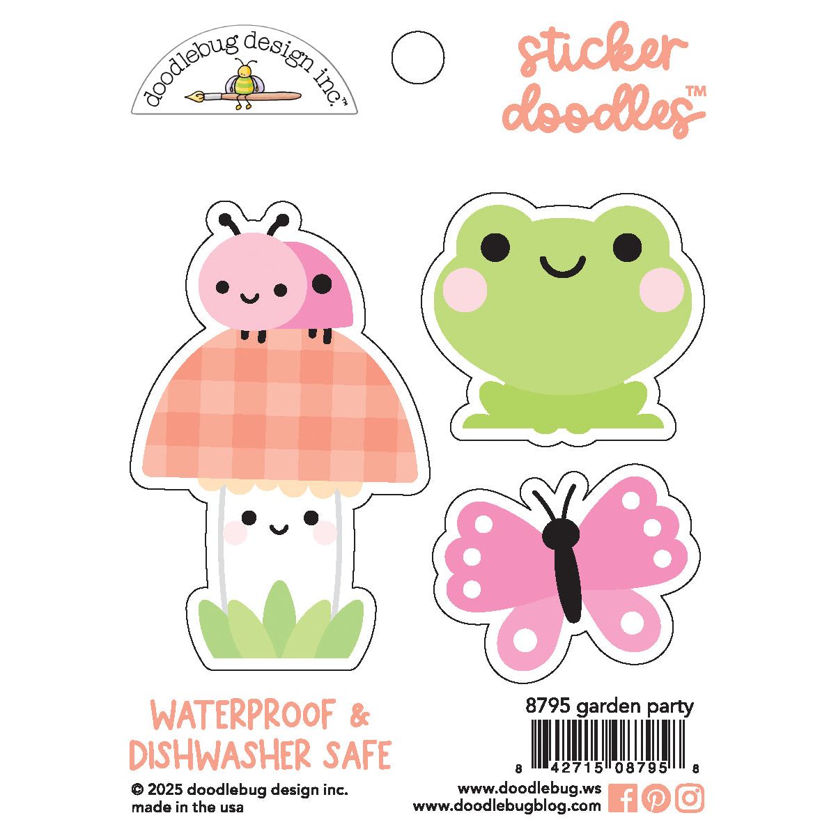 Doodlebug Garden Party Sticker Doodles 8795 – Simon Says Stamp