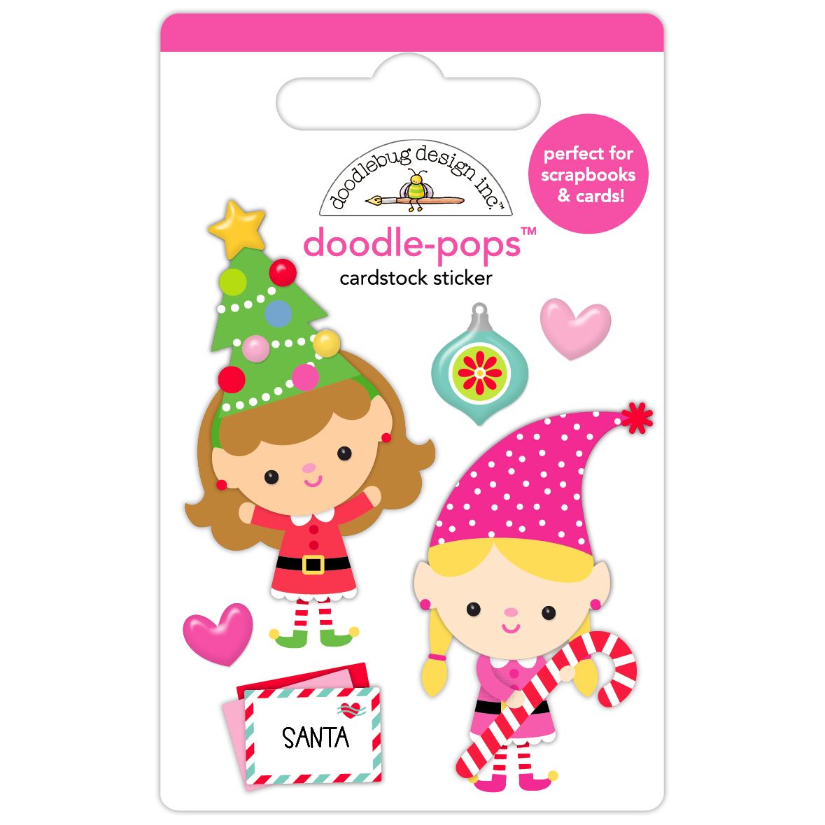 Doodlebug Playful Pixies Doodle-Pops 3D Stickers 8957 – Simon Says Stamp