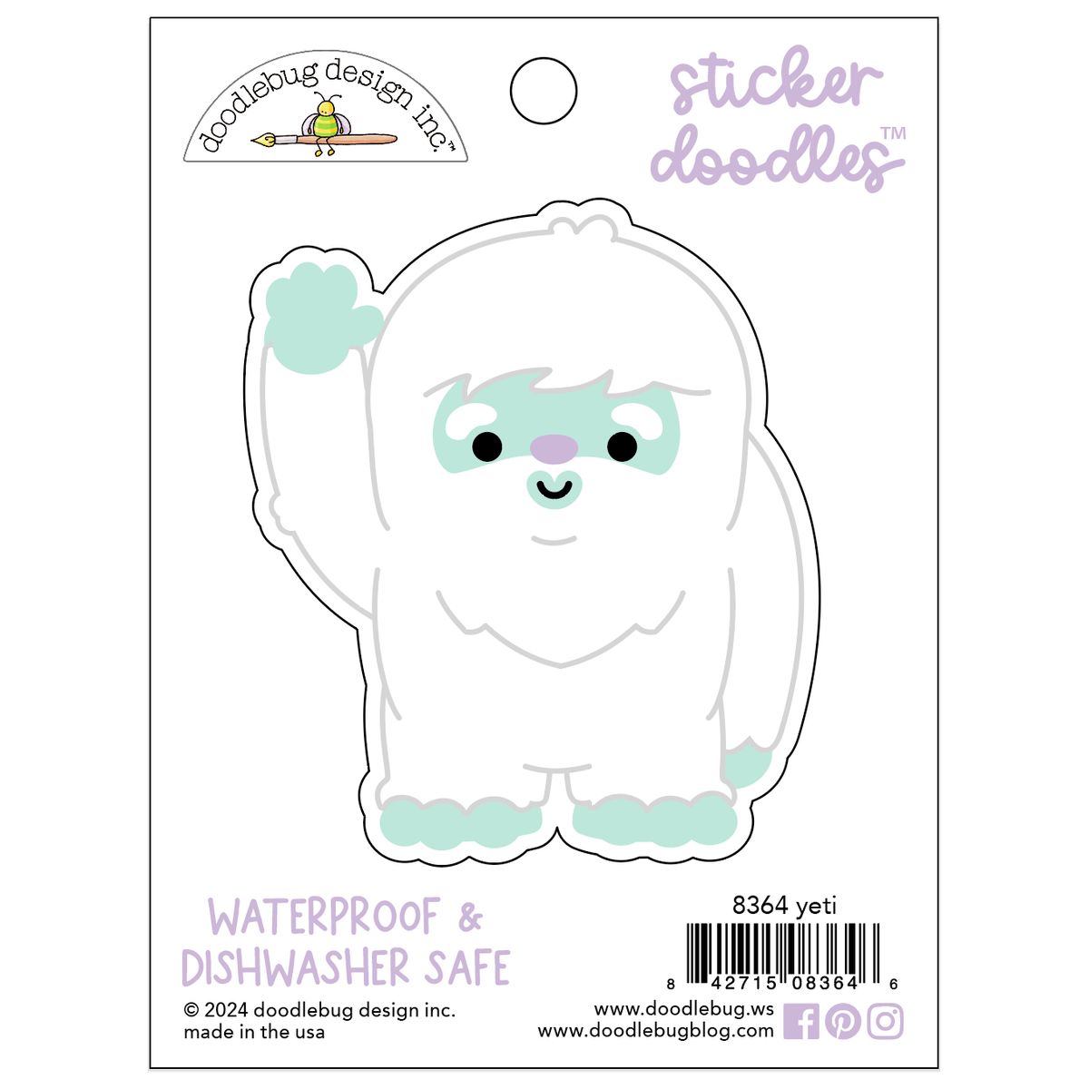 Doodlebug Yeti Sticker Doodle 8364 – Simon Says Stamp