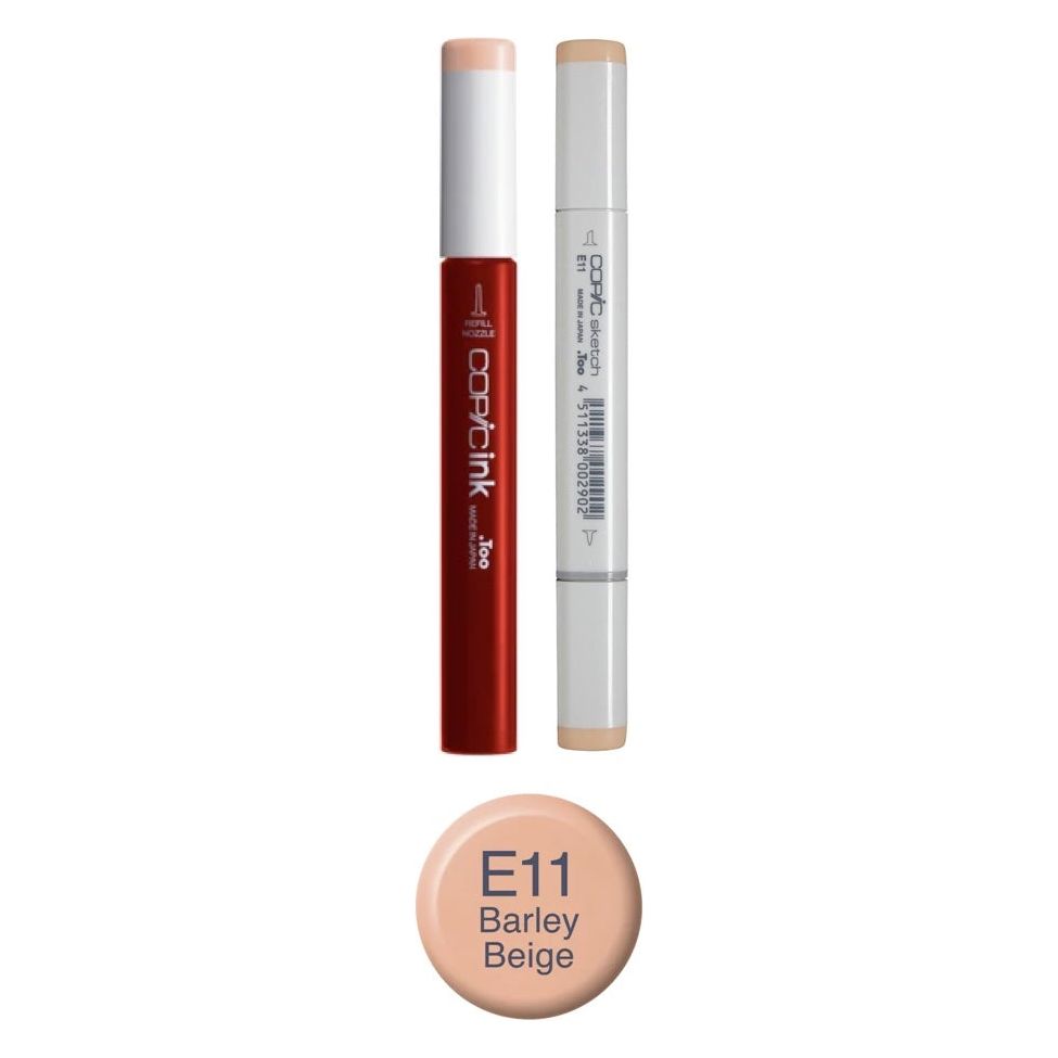 Copic Marker Barley Beige Marker and Refill Bundle E11 – Simon Says Stamp