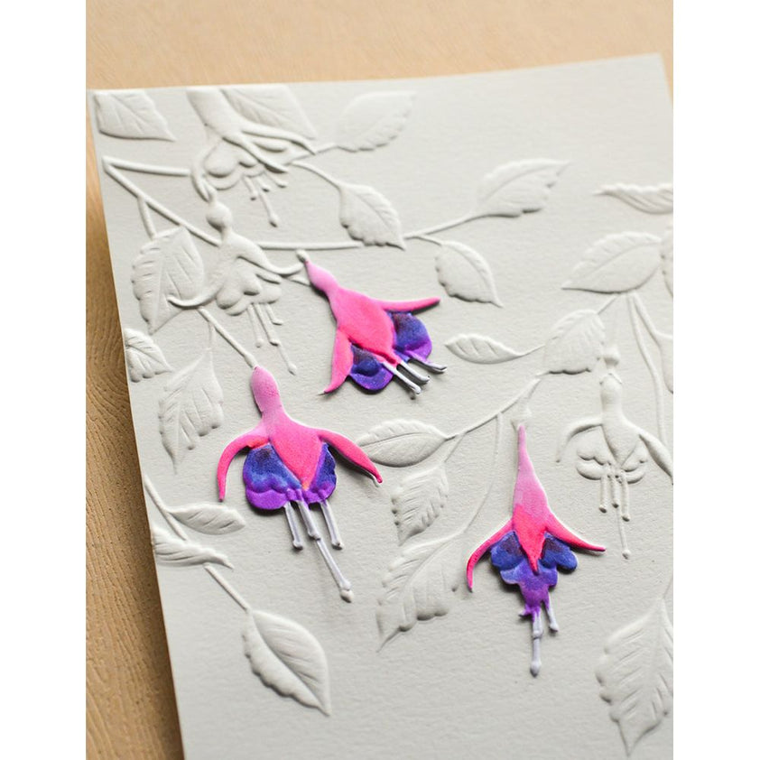 Memory Box Fabulous Fuchsia 3D Embossing Folder and Dies ef1047 – Simon ...
