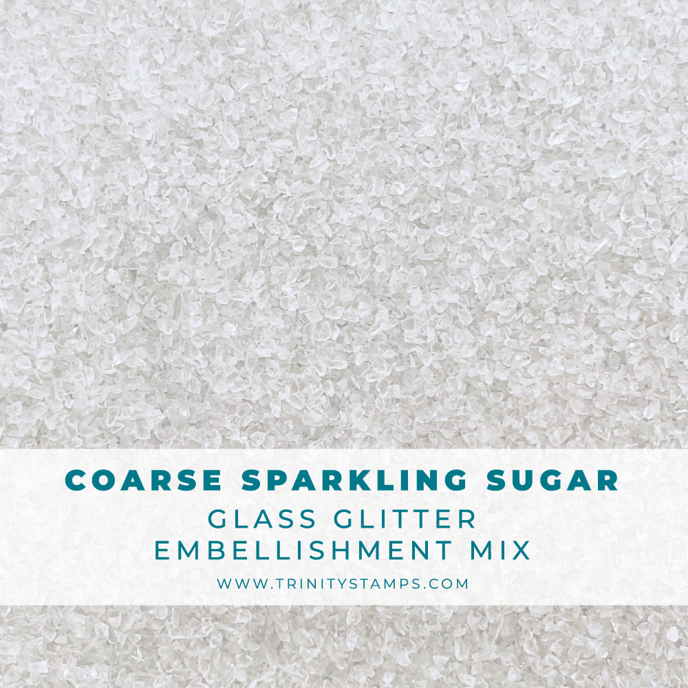 Trinity Stamps Coarse Sparkling Sugar Glass Glitter emb-0114 – Simon ...
